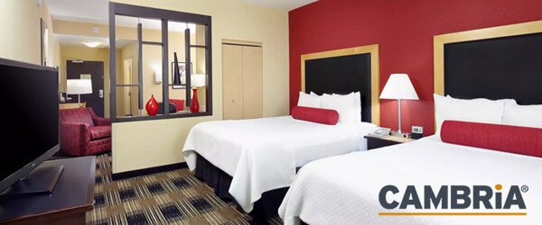 Perkopolis: Cambria Hotel Miami Airport Blue Lagoon